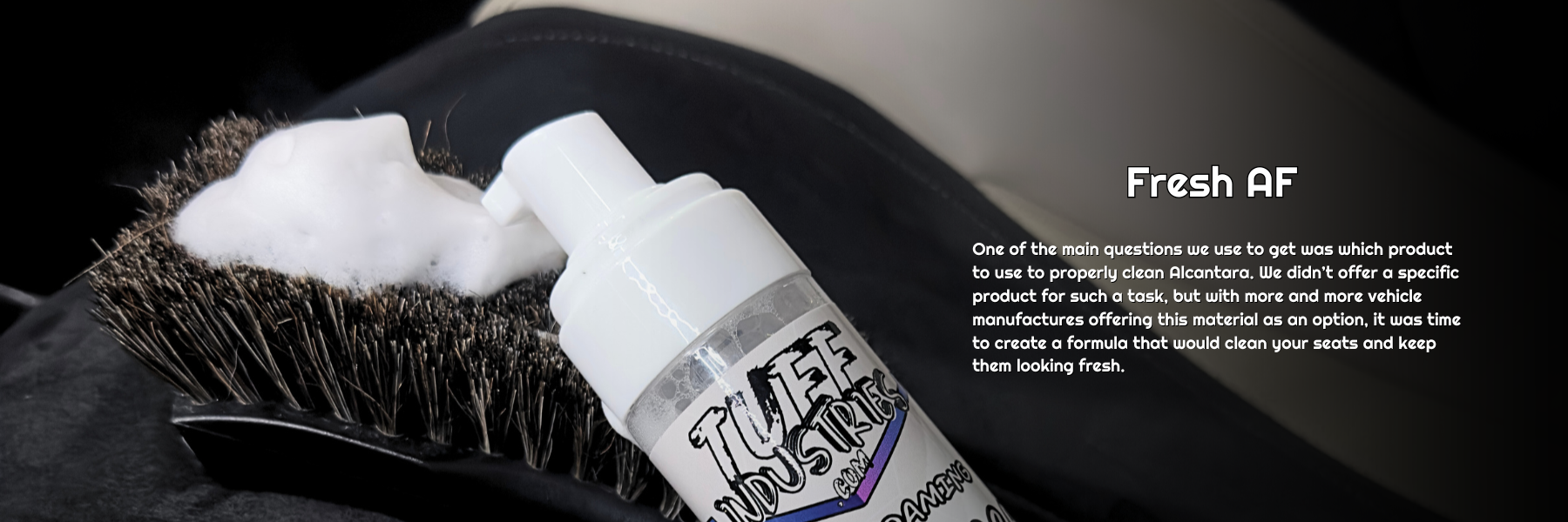 Alcantara Upholstery Cleaner - Interior Cleaner for Ultimate Foam ...