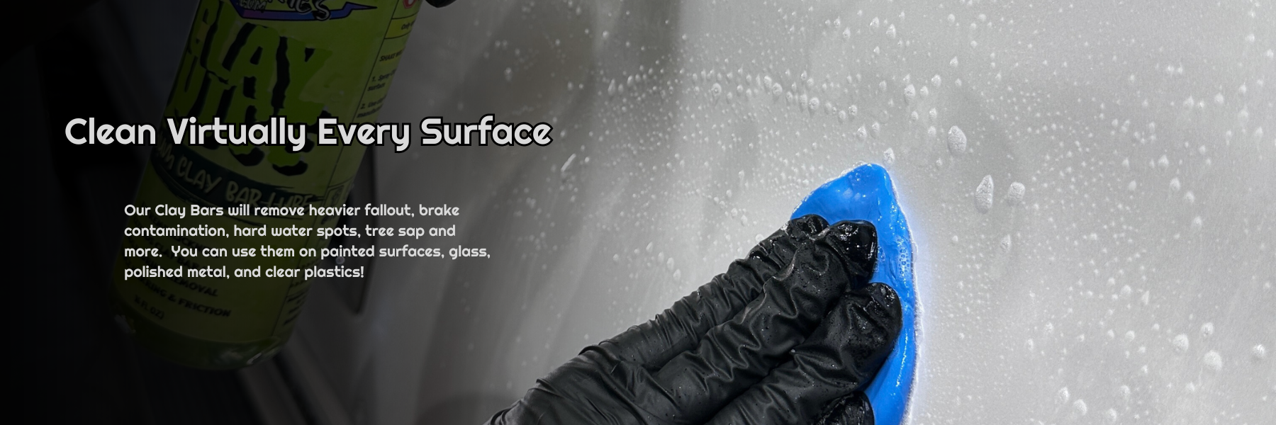 premium clay bar-Premium Clay Bar (Light/Medium Duty)-Tuff Industries