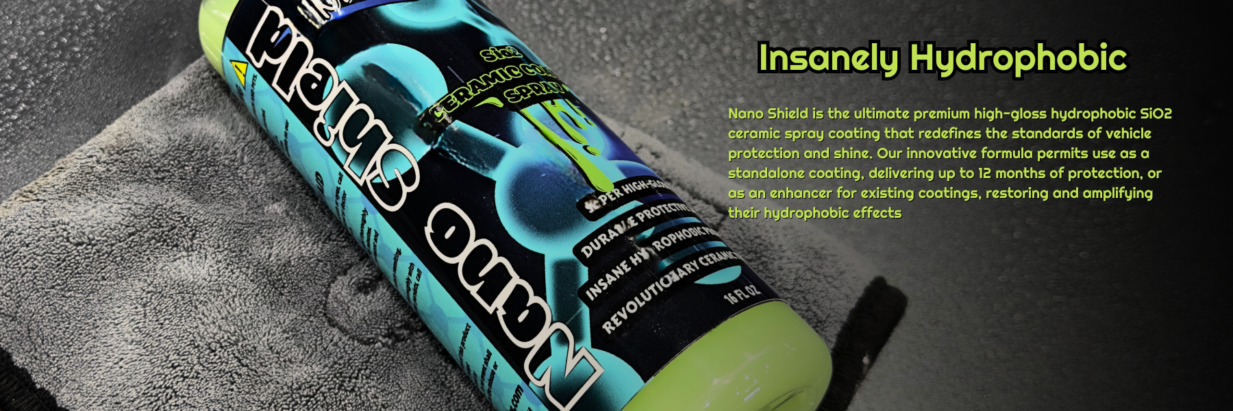 Nano Shield Ceramic Coating Spray - Ultimate Protection for Surfaces ...
