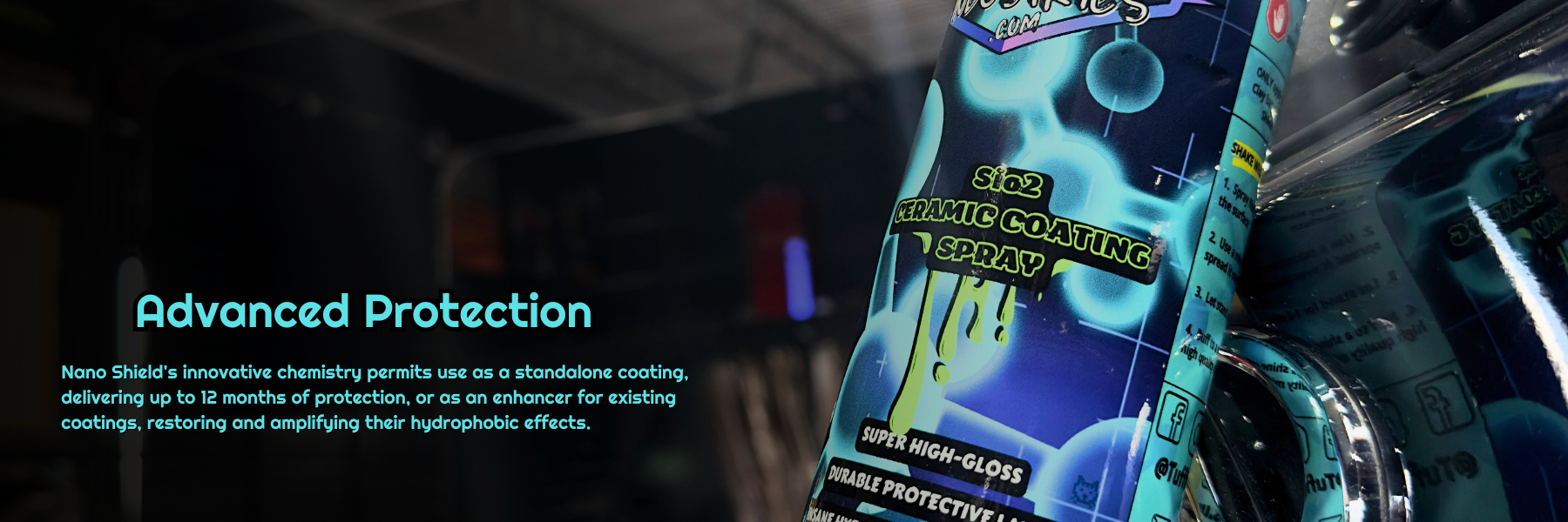 Nano Shield Ceramic Coating Spray - Ultimate Protection for Surfaces ...