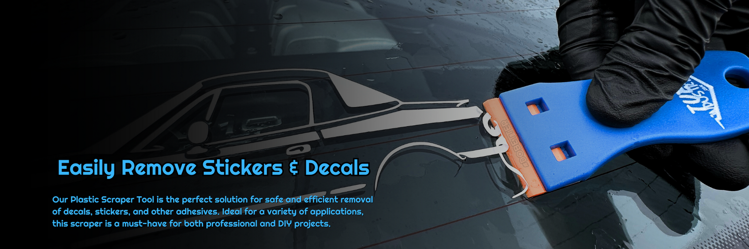 plastic scraper tool-Plastic Scraper Tool + 25 blades-Tuff Industries