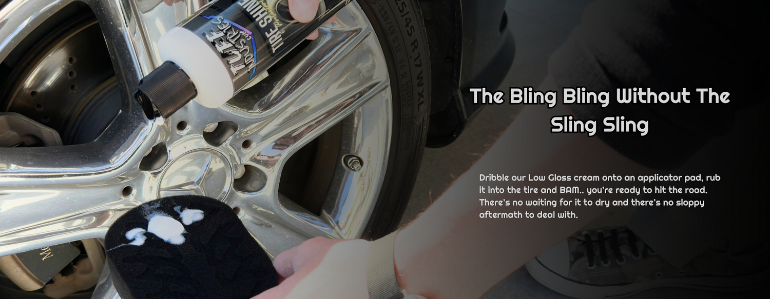 tire shine protectant-Tire Shine & Protectant - Low Gloss-Tuff Industries