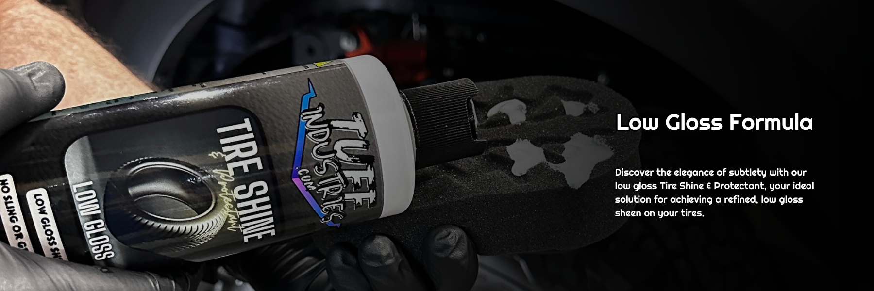 tire shine protectant-Tire Shine & Protectant - Low Gloss-Tuff Industries