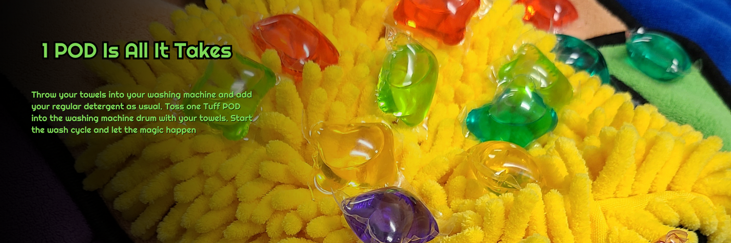 microfiber cleaning detergent pods-Tuff PODs - Microfiber Cleaning ...