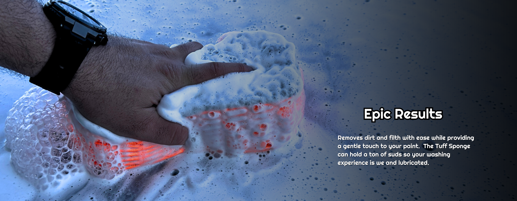 tuff sponge-Tuff Sponge - The Ultimate Wash Sponge-Tuff Industries