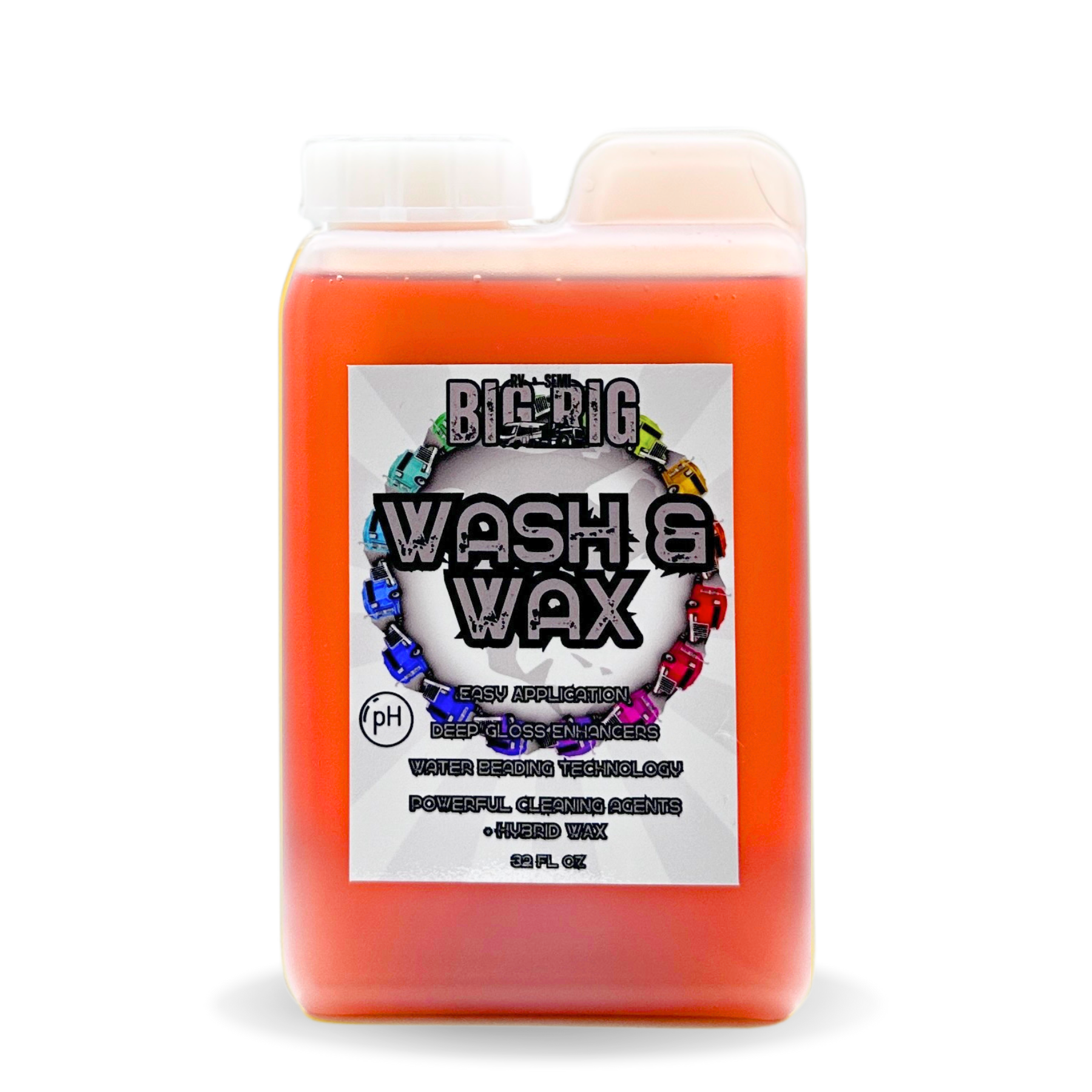 big rig HD wash wax clean coat foaming shampoo-HD Wash & Wax - Clean ...