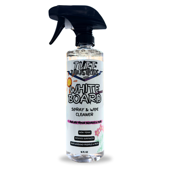 Whiteboard Cleaner - Spray & Wipe -Tuff Industries